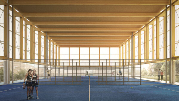 Clube de Pádel em Lisboa - Saboia + Ruiz Arquitetos